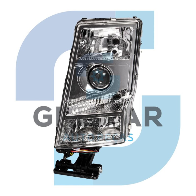 FAROL PRINCIPAL LE CONECTOR REDONDO VOLVO FH 2004 ATÉ 2009