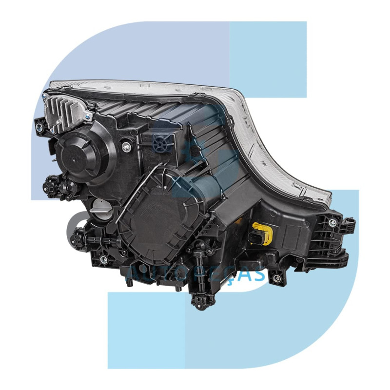 FAROL PRINCIPAL MÁSCARA NEGRA LE COM LED DIURNO ACTROS APÓS 2020