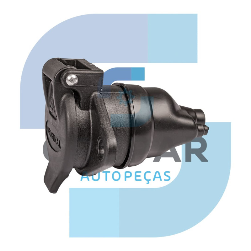 TOMADA ELÉTRICA FÊMEA 7 PINOS