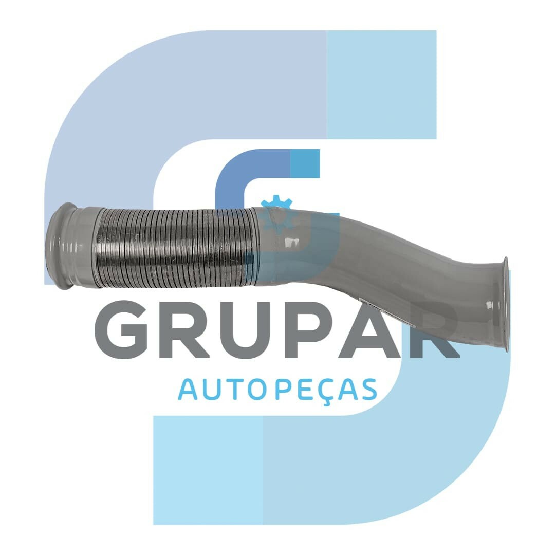 TUBO SAÍDA COM FLEXÍVEL MOTOR FH APÓS 2015 EURO 5