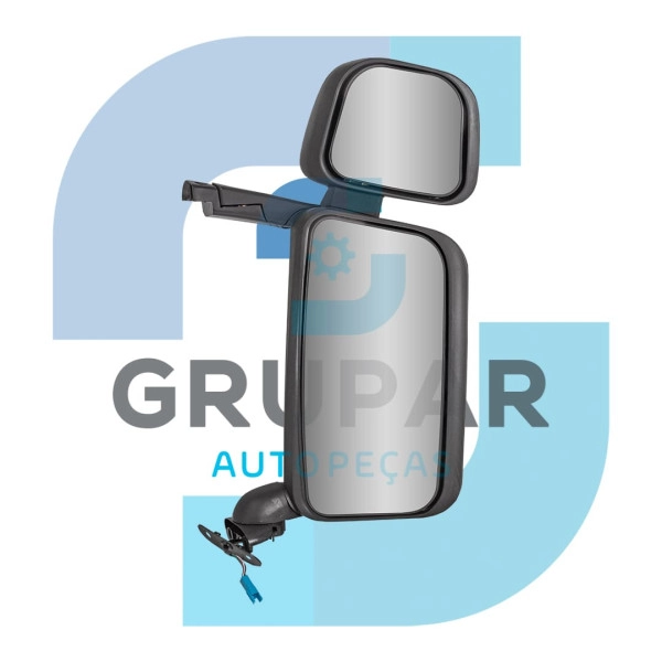 RETROVISOR LD ELÉTRICO COM AQUECIMENTO/AUXILIAR 124 SÉRIE 4/5/6