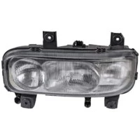 FAROL PRINCIPAL LE LENTE ESTRIADA COM AUXILIAR ATEGO